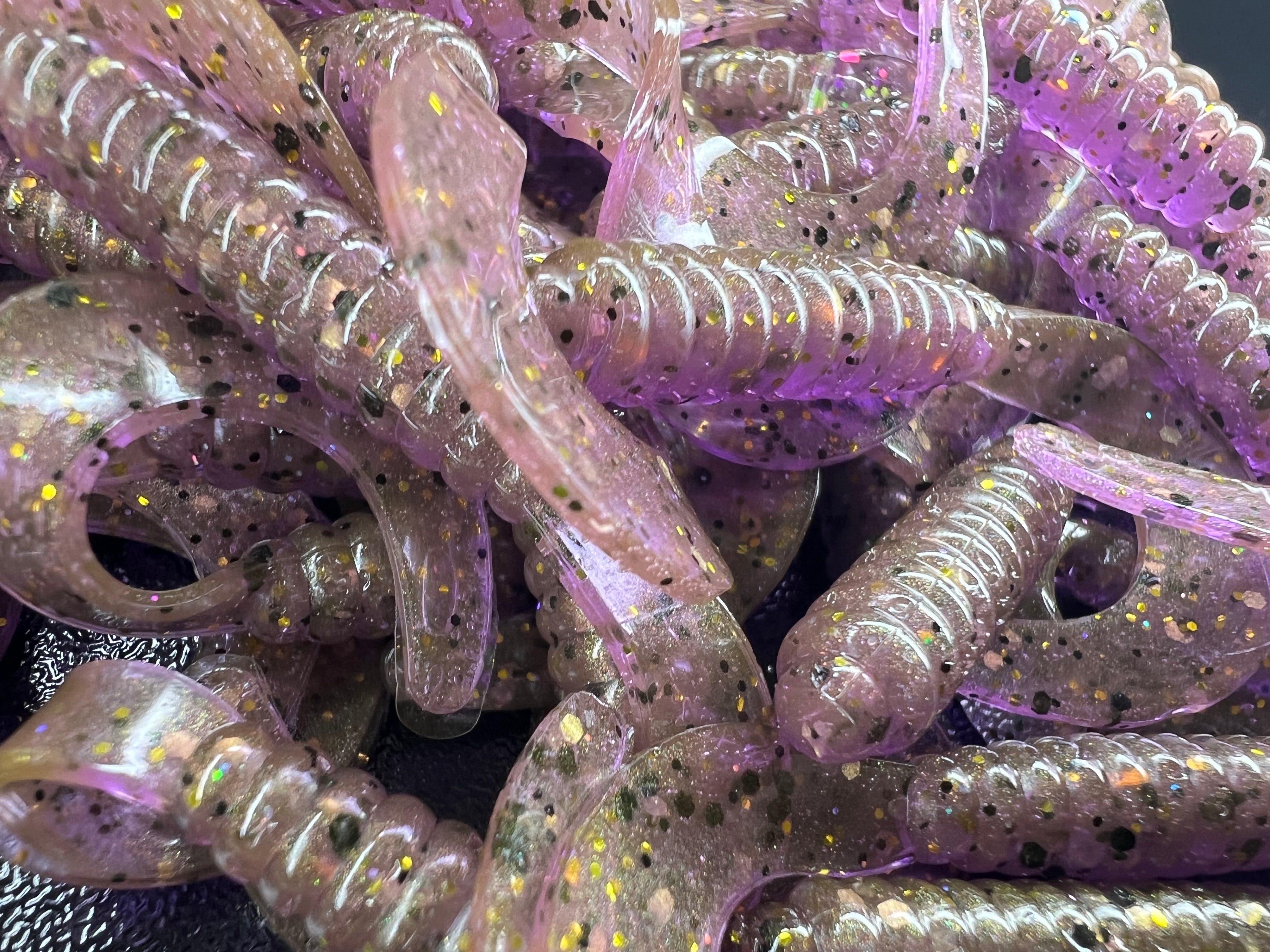 PB & J Gold OTR Grubs. 25 pack – Campania Lures